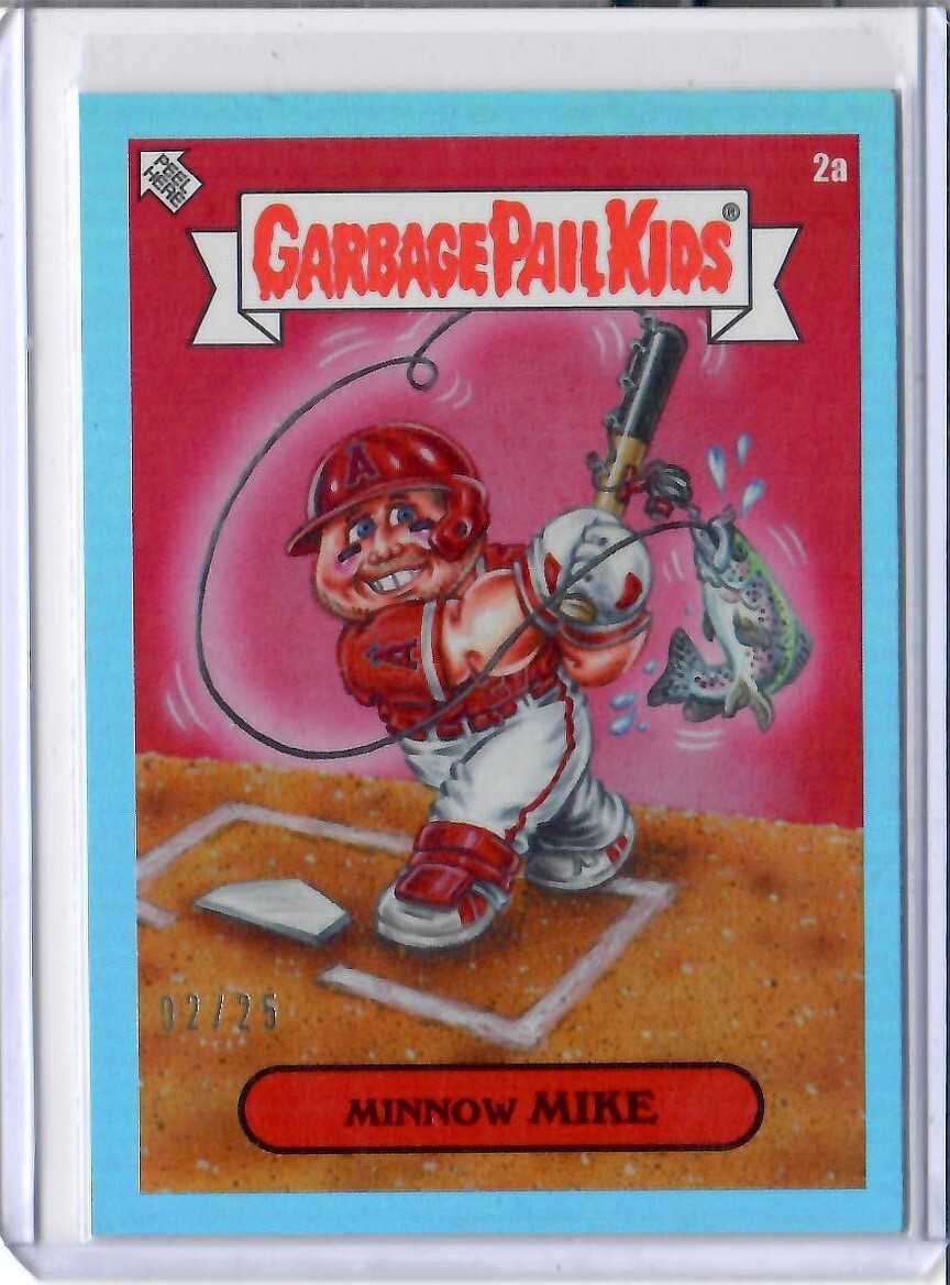 2023 Topps Mlb X Garbage Pail Kids: Series 3 David Gross - Mike Trout ...