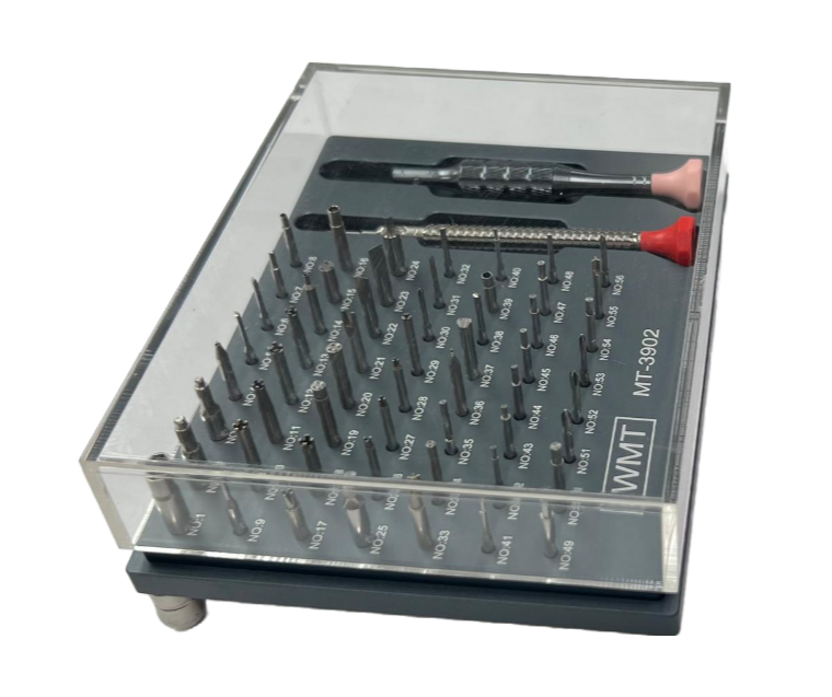 Watch Screwdriver WMT MT-3902 Set of 56Pcs with Stand Watchmakers Tool ...