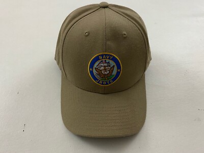 Vanguard NAVY JROTC Beige Baseball Cap Hat One Size | eBay