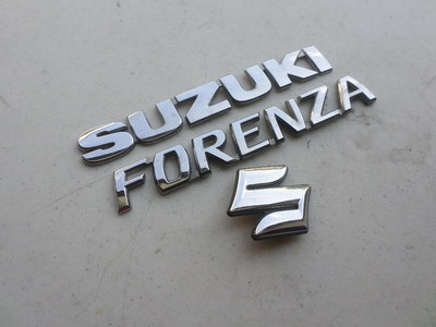 04-08 Suzuki Forenza Trunk Logo Nameplate Emblem Decorative Ornament ...