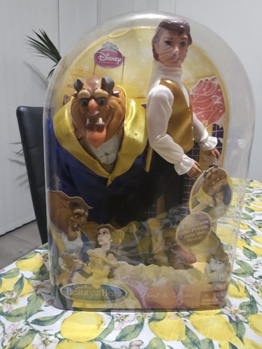 Disney Prince Adam/Beast Transformation Poseable Doll Mattel 2009 New ...