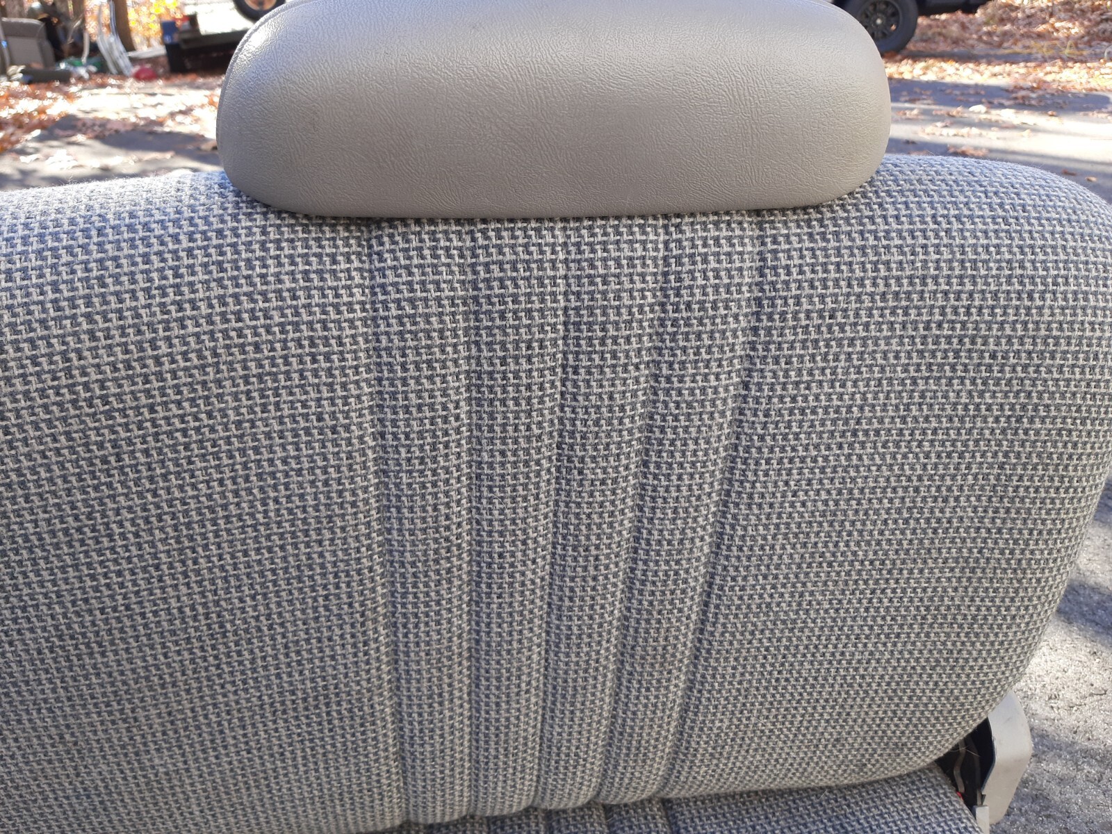 1995-1998 Silverado Sierra CK 2500 REAR Extended Cab Bench Seat GRAY ...