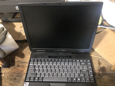 VINTAGE MICRON PII PERSONAL COMPUTER LAPTOP MODEL NBKU375. TRNAS PORT ...