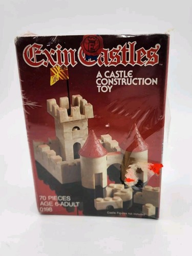 Vintage Exin Castles 0198 Castle 70 Piece Construction Block New Rare ...