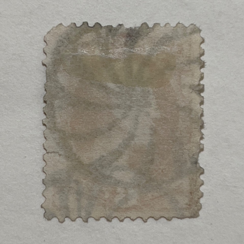 U.S. 6C LINCOLN STAMP WITH RARE NY FOREIGN SPIRAL ON EYE FANCY CANCEL ...