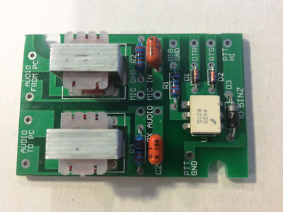 "EASY DIGI™" Interface Card, FT-8 PSK RTTY SSTV NBEMS JT-65 FT-8 FT-4 ...