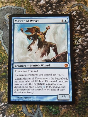 MTG - Theros - Master of Waves (blue, mythic) | eBay