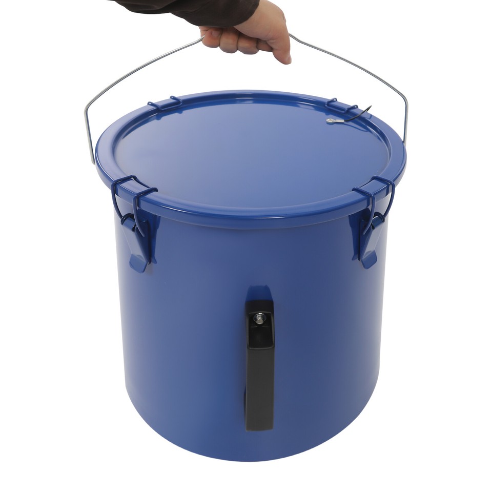 6-gallon Fryer Oil Disposal Caddy 22.7l Oil Filtering Container For Hot ...