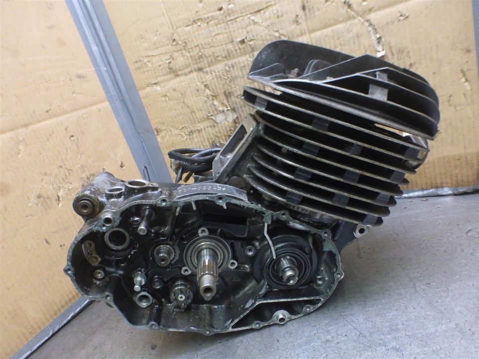 1975 Yamaha DT400 YM5254! engine motor compression untested turns over ...