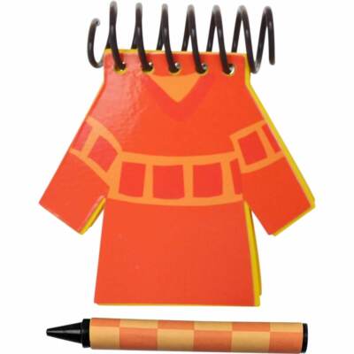 Handcrafted ORANGE SHIRT Handy Dandy Notebook | eBay