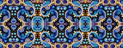 Cosmic Energy Flow - Trippy Psychedelic Pashmina, Colorful Rave ...