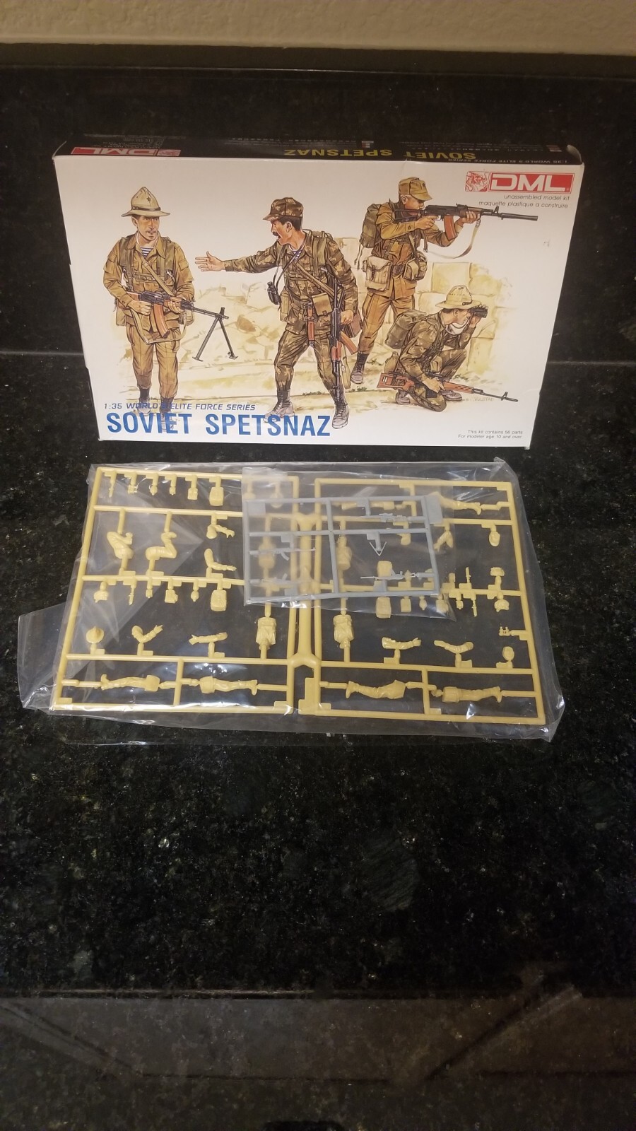 DRAGON DML SOVIET SPETSNAZ FIGURE SET 1/35 SCALE MODEL KIT | eBay