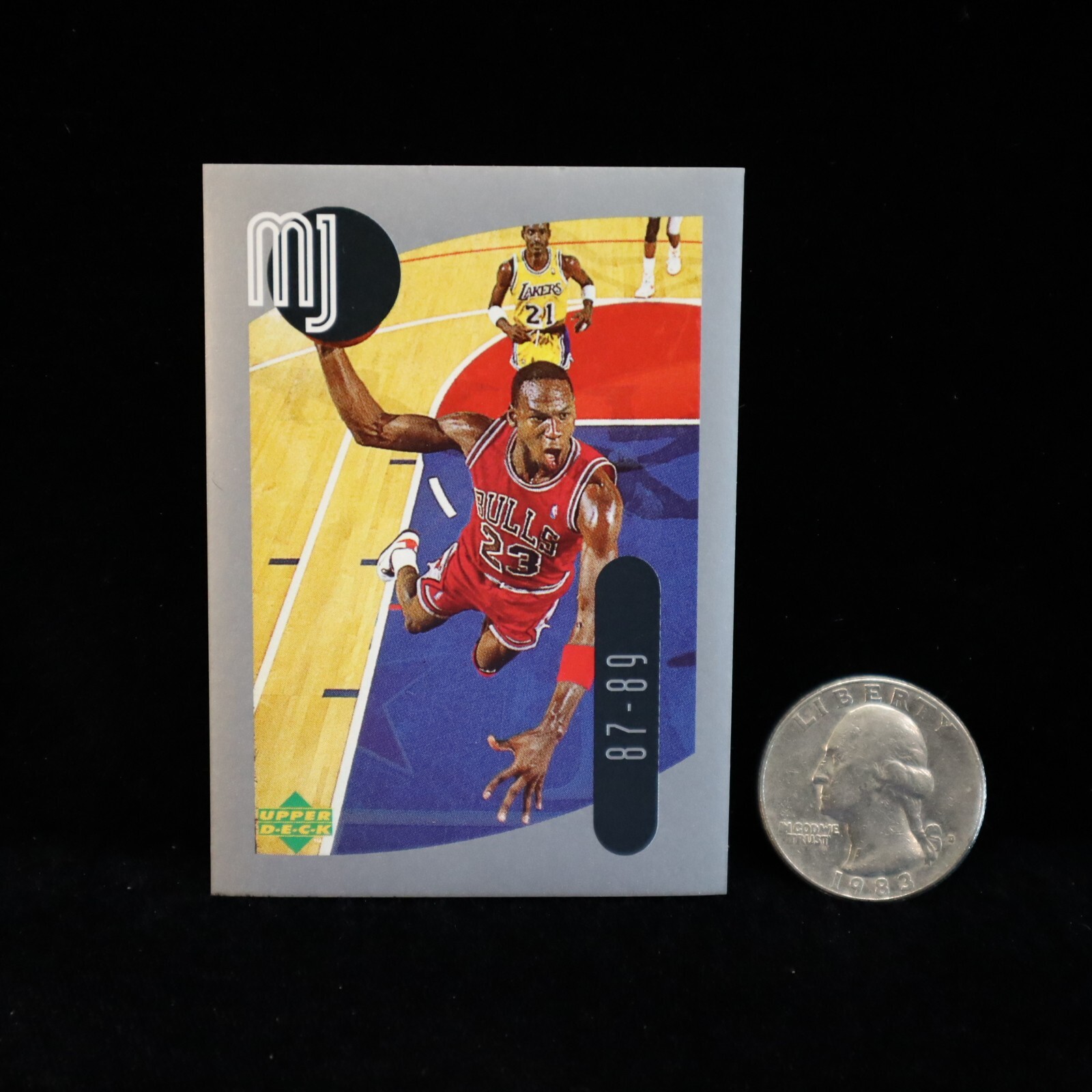 1998 Michael Jordan Chicago Bulls Upper Deck Sticker #18 | eBay