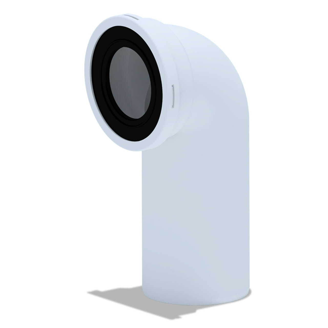 WC-Anschlussbogen 90° Anschlussstutzen Rohrbogen WC Anschluss senkrecht ...