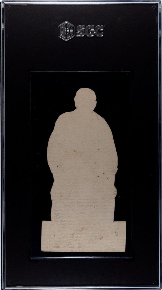 1888 McLoughlin Brothers Boston Crouch, Square Belt Buckle SGC 3 VG ...