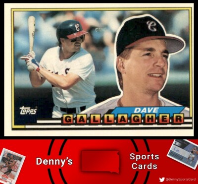 1989 Topps Big #310 Dave Gallagher Chicago White Sox Baseball Card | eBay