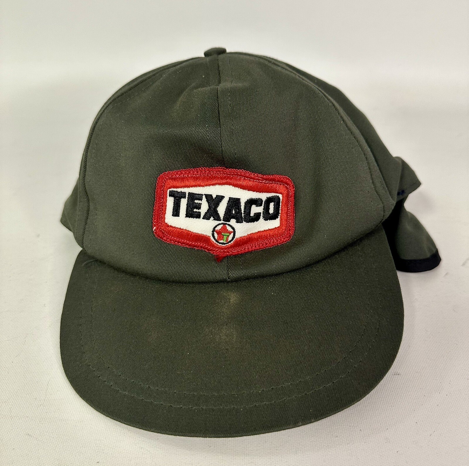 Vintage Green TEXACO Lion Uniform Hat Cap Gas Statio… - Gem