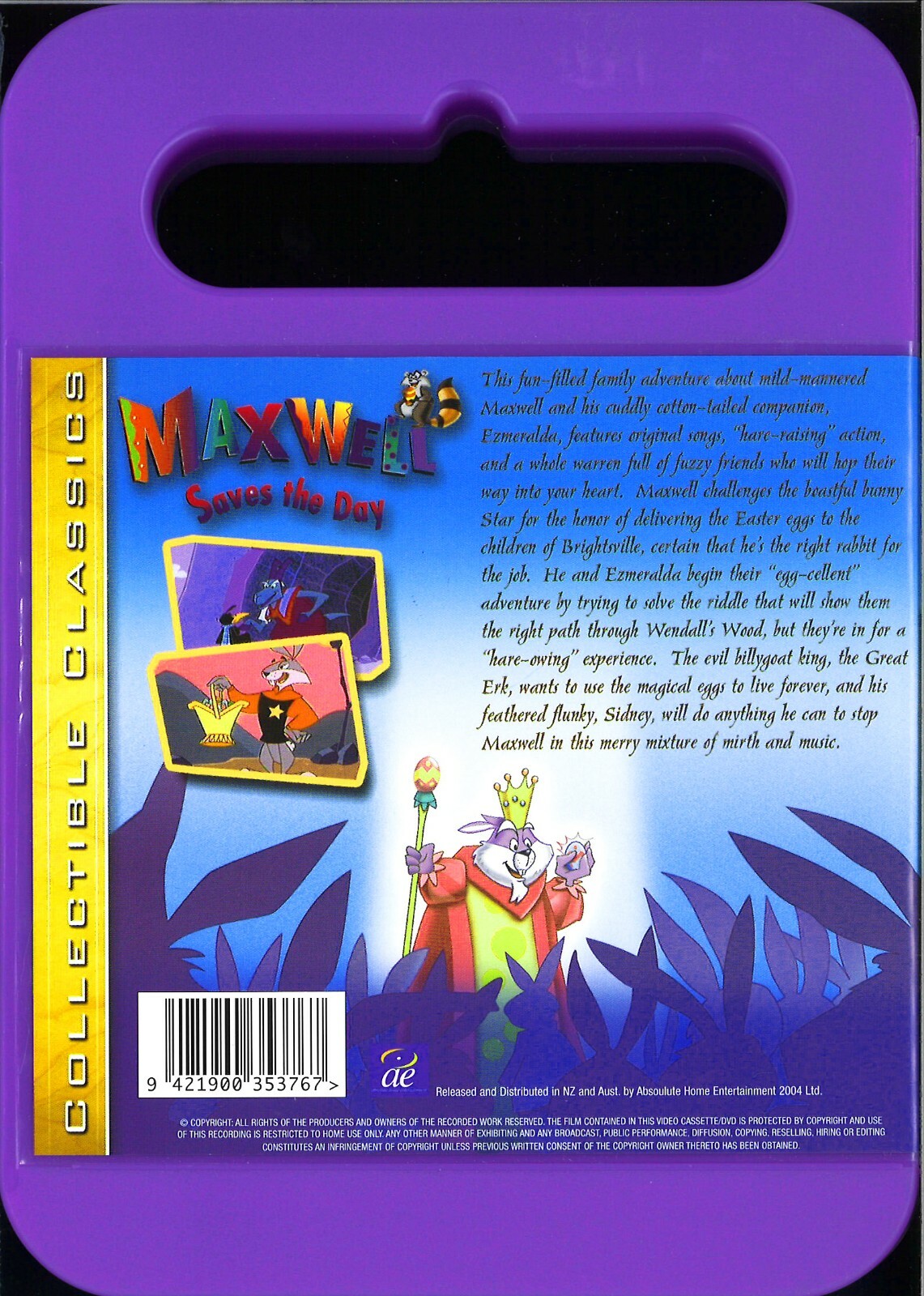 168A NEW SEALED MAXWELL SAVES THE DAY DVD Region 4 | eBay Australia