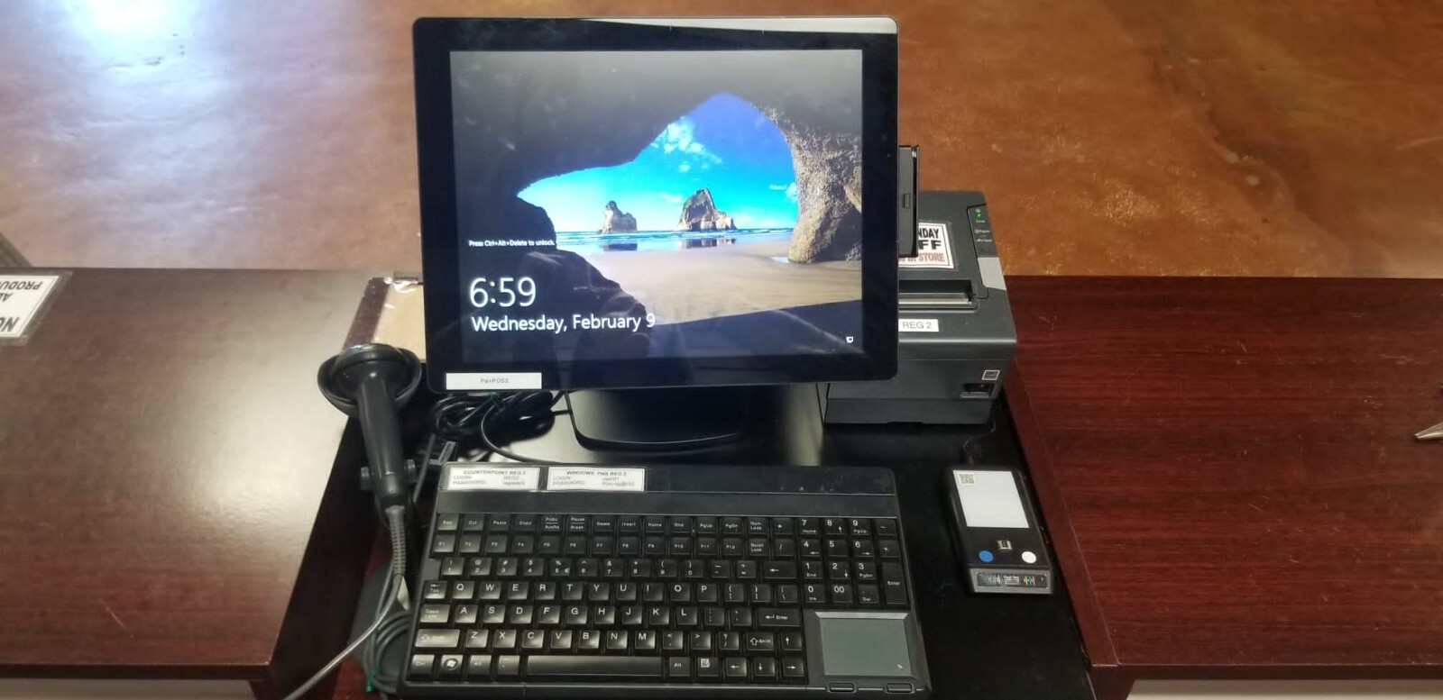 (2) NCR COUNTERPOINT POS TERMINAL SYSTEM BUNDLE - GOOD CONDITION | eBay