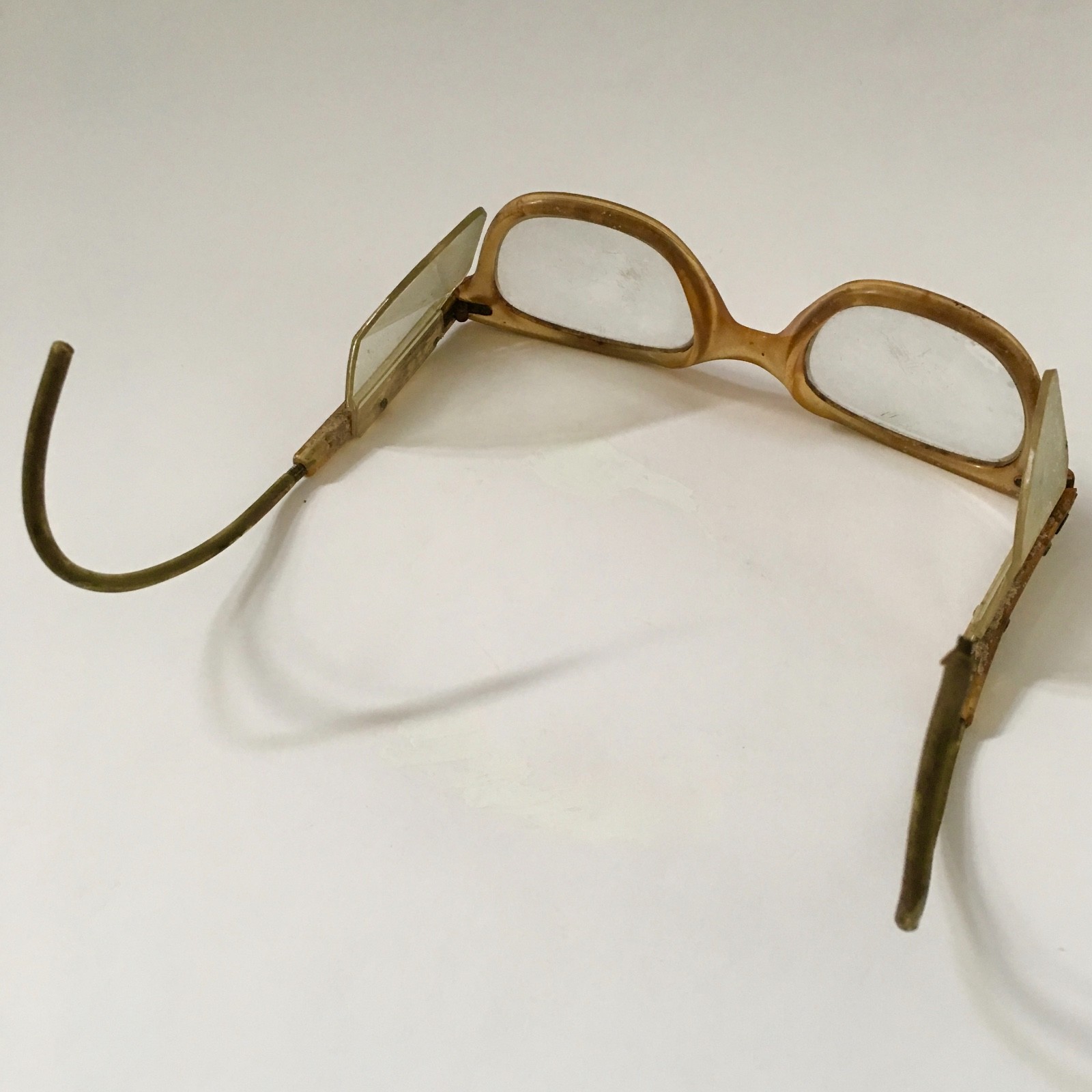 Authentic Antique/Vintage Eyeglasses+Wired Cable Arms… - Gem