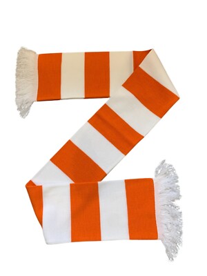 BLACKPOOL / LUTON COLOURS FOOTBALL SCARF | eBay UK