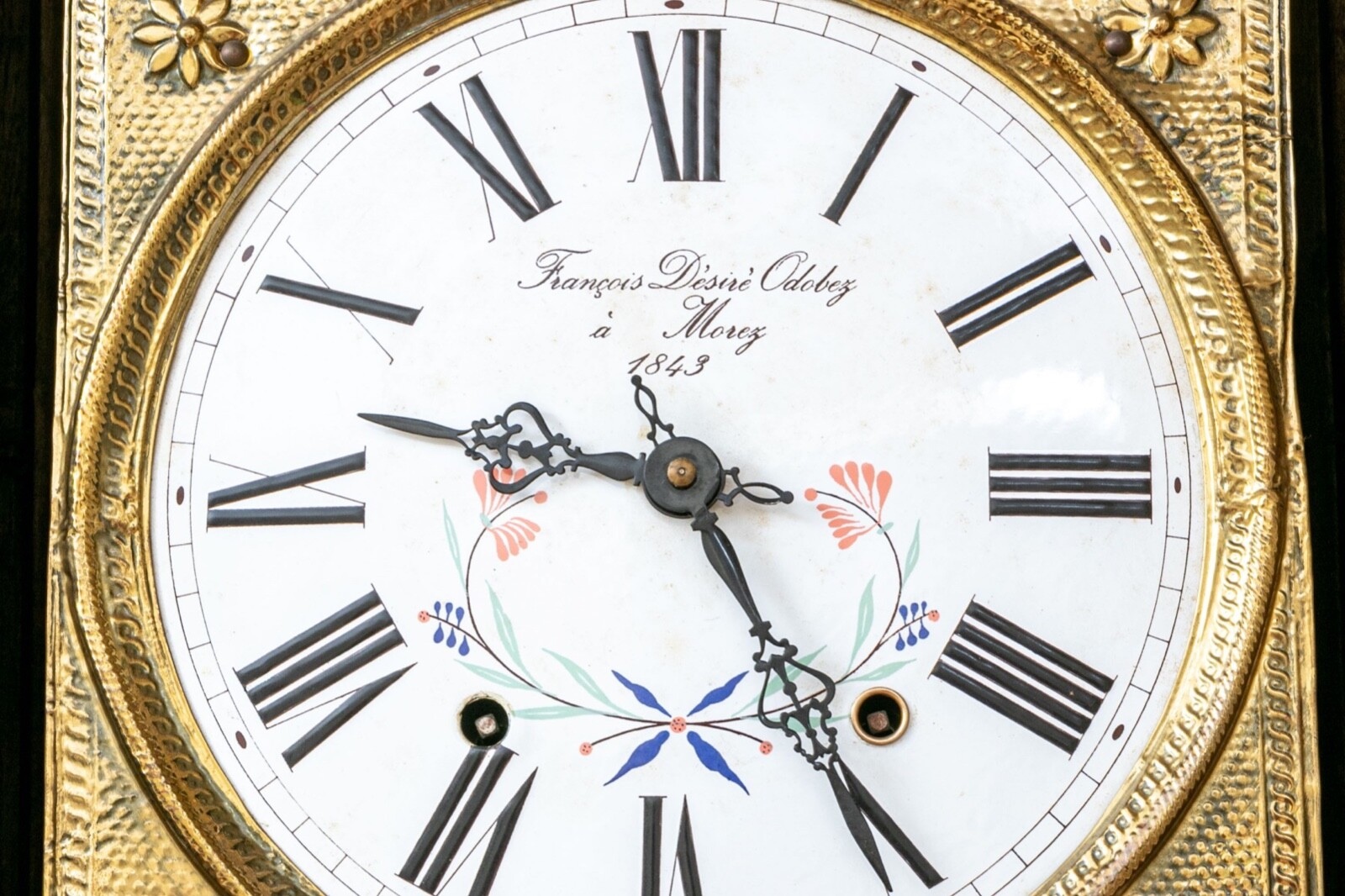 19th Century French Long Case Clock By Francois Desire’ Odobez A’ Morez ...