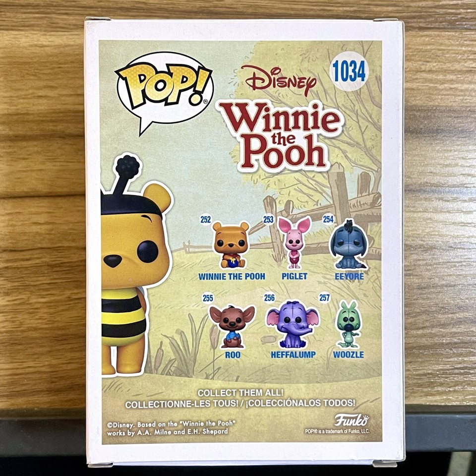 Honey Bee Winnie The Pooh Funko Pop! #1034 Disney Box Lunch Exclusive ...