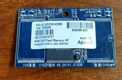Apacer 4GB 44-Pin IDE Flash Memory DOC DOM FLASH HP 659066-001 | eBay