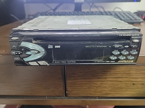 Alpine CDM-7854 Radio Selling For Parts Untested | eBay