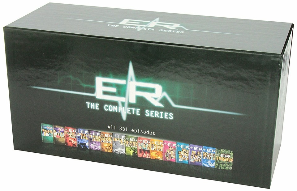 ER Complete Series Seasons 1-15 DVD Gift Box Set•331 Episodes•90 Discs ...