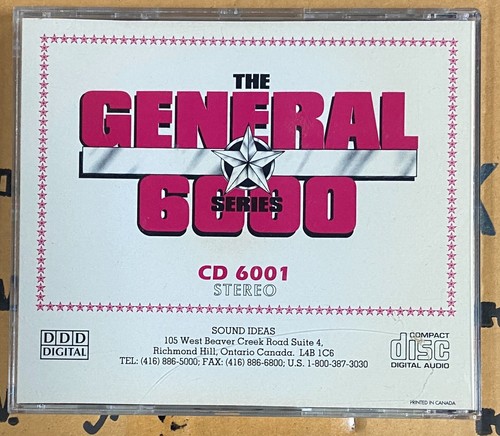 Sound Ideas - The General 6000 Series Sound Effects Library - 39 Discs ...