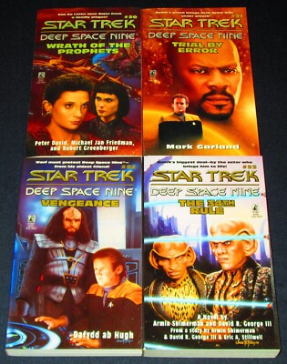 STAR TREK: DEEP SPACE NINE Books 20, 21, 22, AND 23 [Pocket 1997, 1st ...
