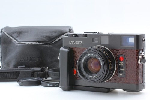 [NEAR MINT++ w/ Grip] Minolta CLE 50th Anniversary Camera M Rokkor 40mm ...