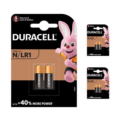 6 N LR1 Fox Micron Fishing Bite Alarm M2 MX2 EOS Warrior Batteries Use ...