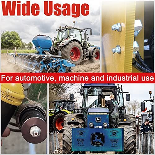 Tool Grease Fittings Kit 70pc Sae & Metric Grease Zerk Assortment ...