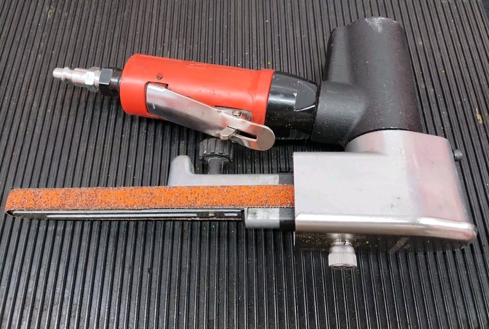 Dynabrade Pneumatic Dynafile Abrasive Belt File Sander Air Impact Tool ...
