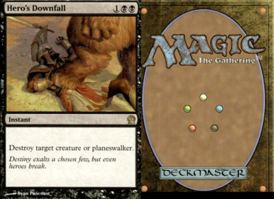 Magic the Gathering -MTG-Hero's Downfall | eBay