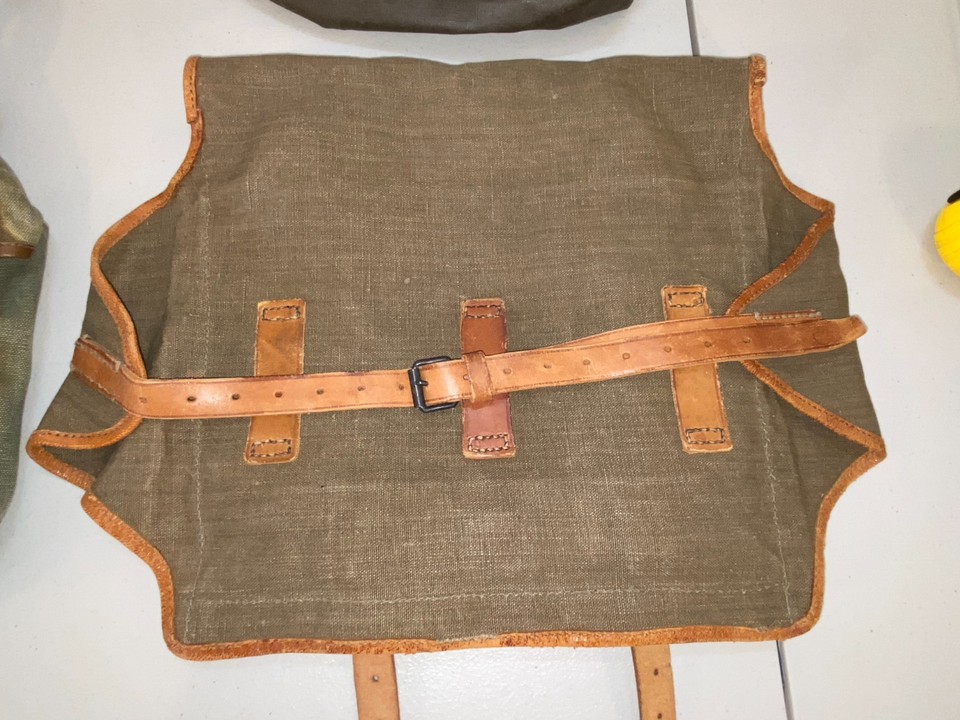 4 VINTAGE SOVIET USSR BLOC BACKPACKS, MILITARY BAGS | eBay