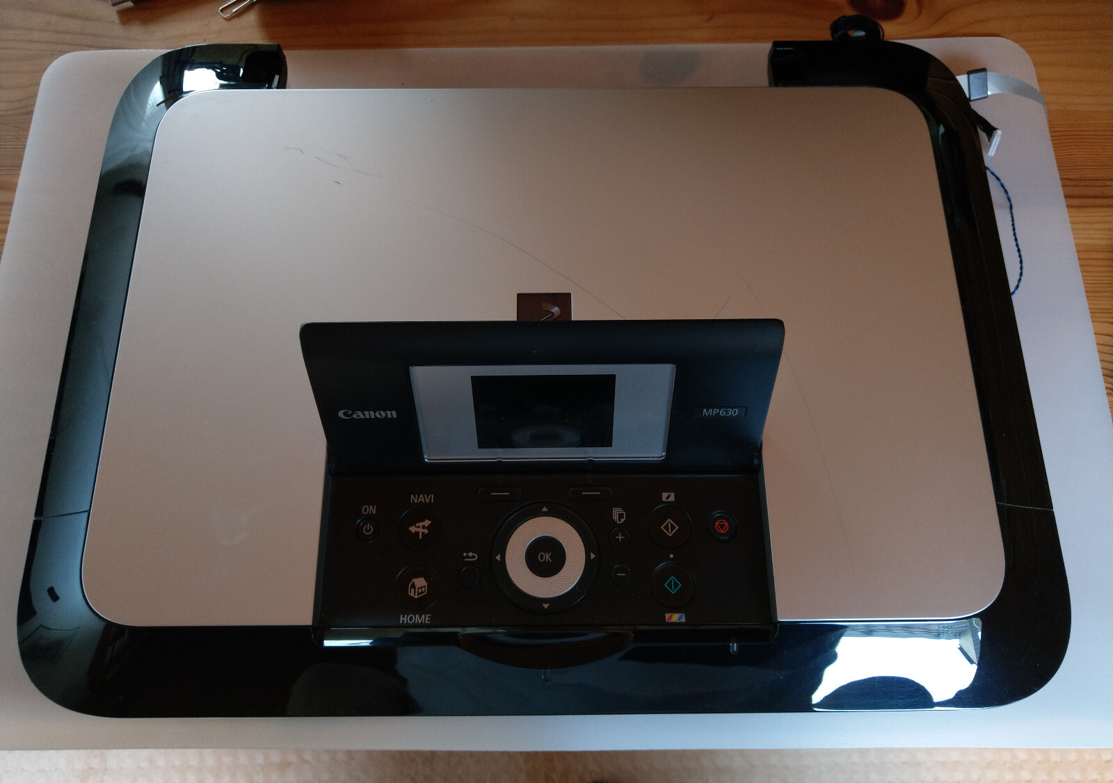 Canon Multifunktionsdrucker Pixma MP 630 Ersatzteil Scanner Bedienteil ...