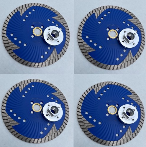 4pack 6'' Granite Stone Masonry Diamond Blade WITH ADAPTERS, USA Seller ...