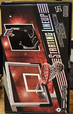 NBA Starting Lineup Basketball Backboard Goal Net Figure Accessory ...
