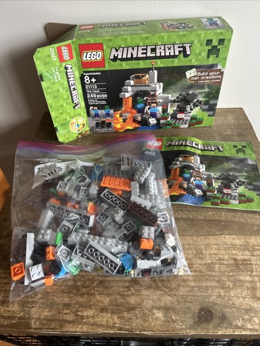 LEGO Minecraft “The Cave” 21113 Complete Set 885886564576 | eBay
