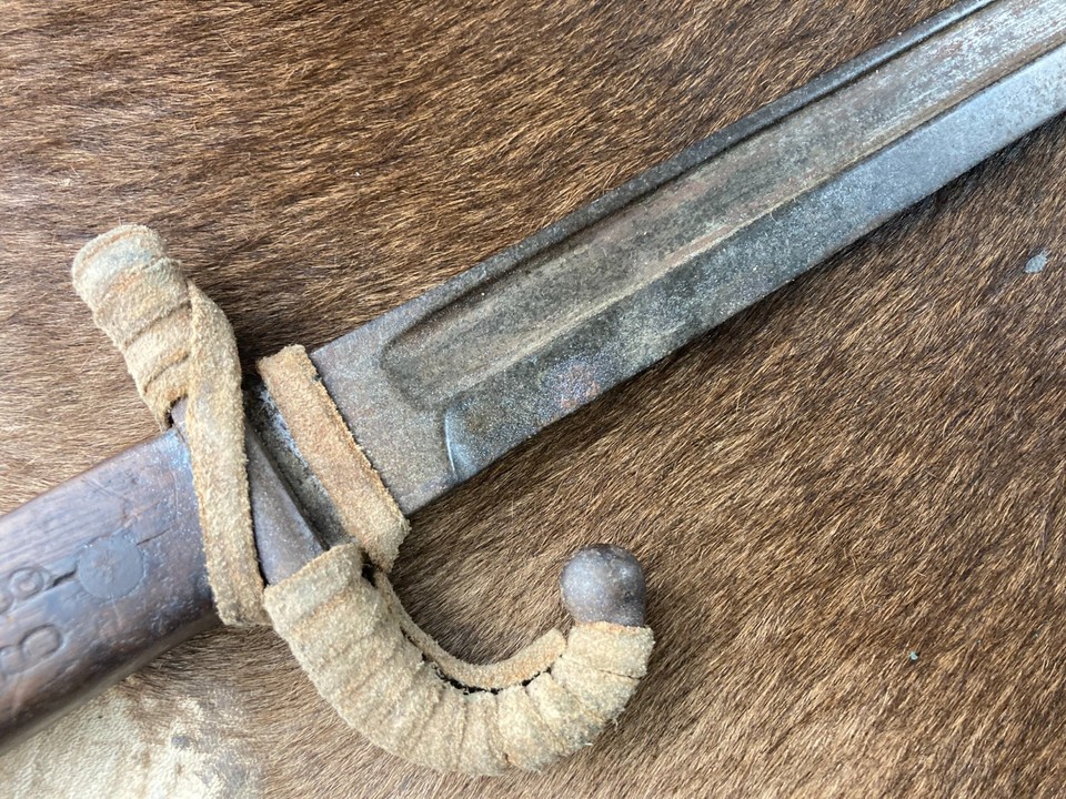 WWI Era Remington No. 5 Rolling Block Rifle Sword Bayonet with Quillion ...