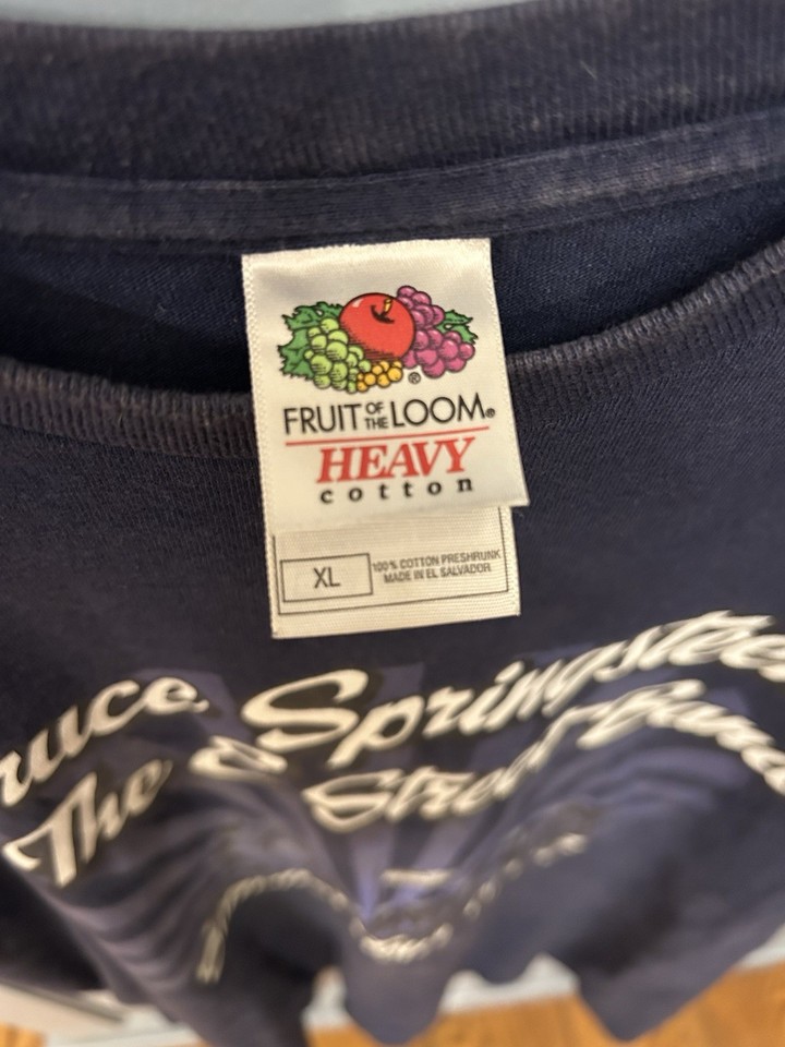 Bruce Springsteen & E Street Band Summer Tour 2003 XL Band T Shirt | eBay