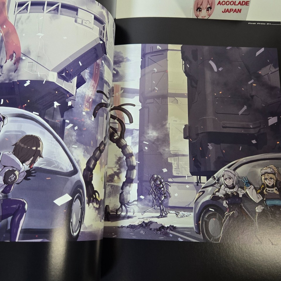 Pixel Philia 24 Nidy 2D Original Art Book 4HANDS A4/36P Doujinshi C105 ...
