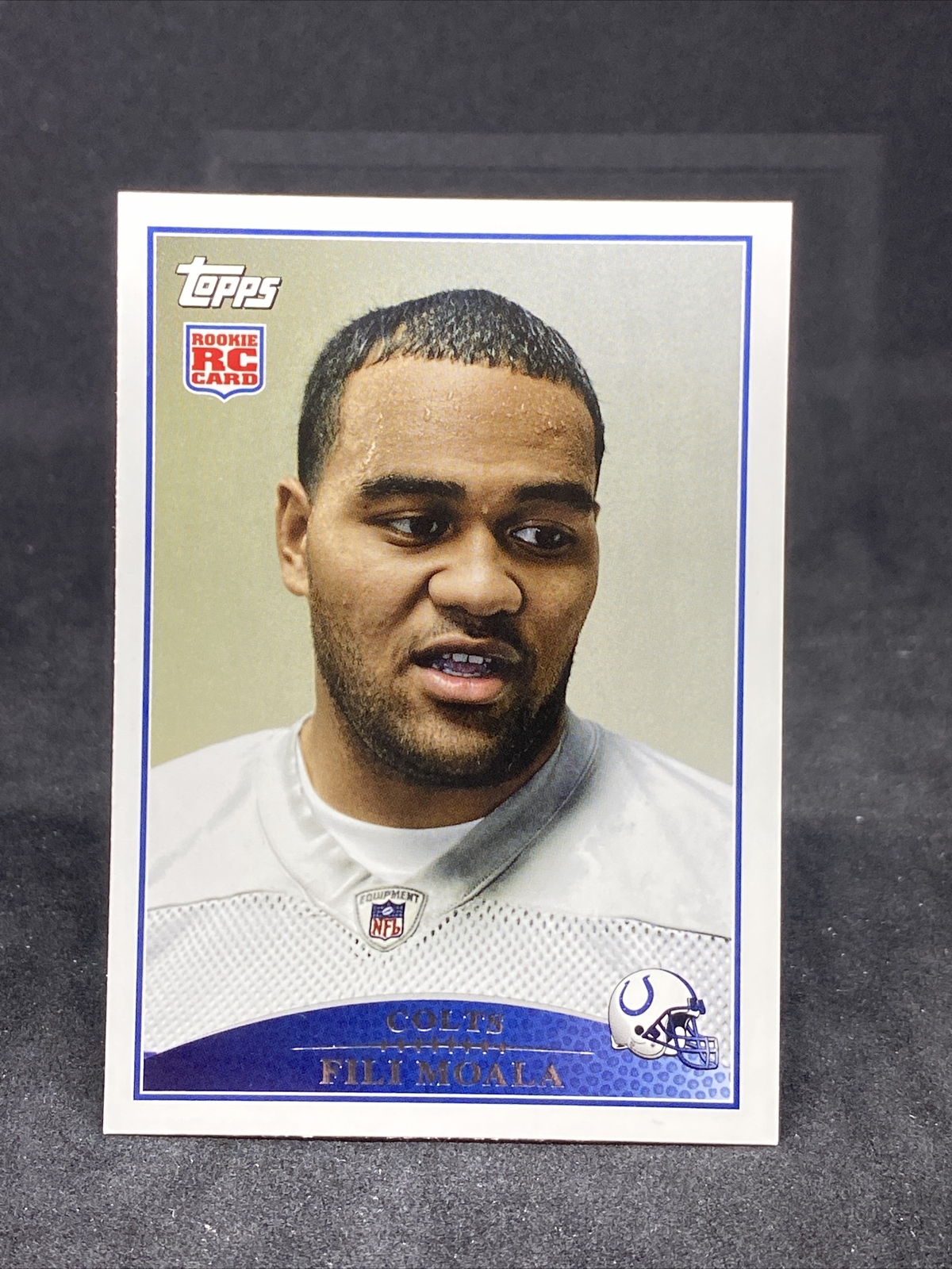 FILI MOALA 2009 Topps Football Rookie RC #385 COLTS | eBay