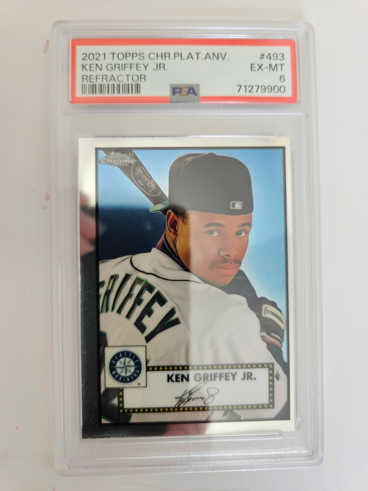 2021 Topps Chrome Platinum Anniversary - Prism Refractor #493 Ken ...
