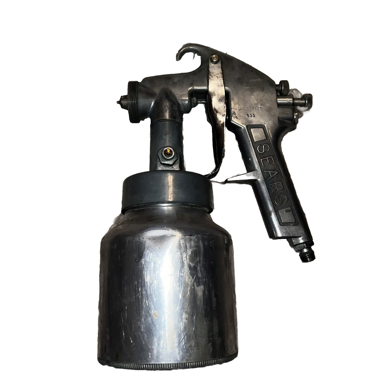 Vintage Sears Paint Sprayer Air Gun Model 106157120-033 With Canister ...