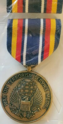 U.S Army, Global War On Terrorism Service Medal Ribbon Set NEW In ...