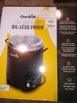 Char-Broil The Big Easy Oil-less Turkey Fryer 793200433326| eBay